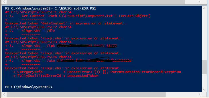 Powershell Script To Install And Activate Esu For Windows Server 2008
