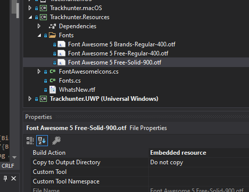 FontImageSource not working on macOS with custom font (FontAwesome ...