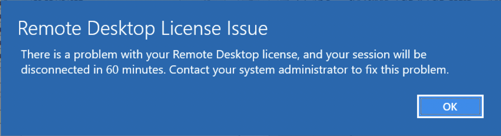 could not save the settings for rd licensing unable to set the license settings - Microsoft Q&A