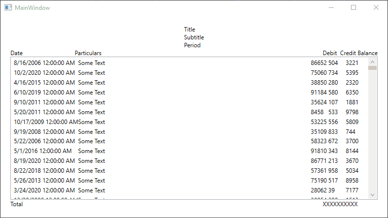 How to use SharedSizeGroup properly and fix scrolling issue in SharedSizeScope? - Microsoft Q&A