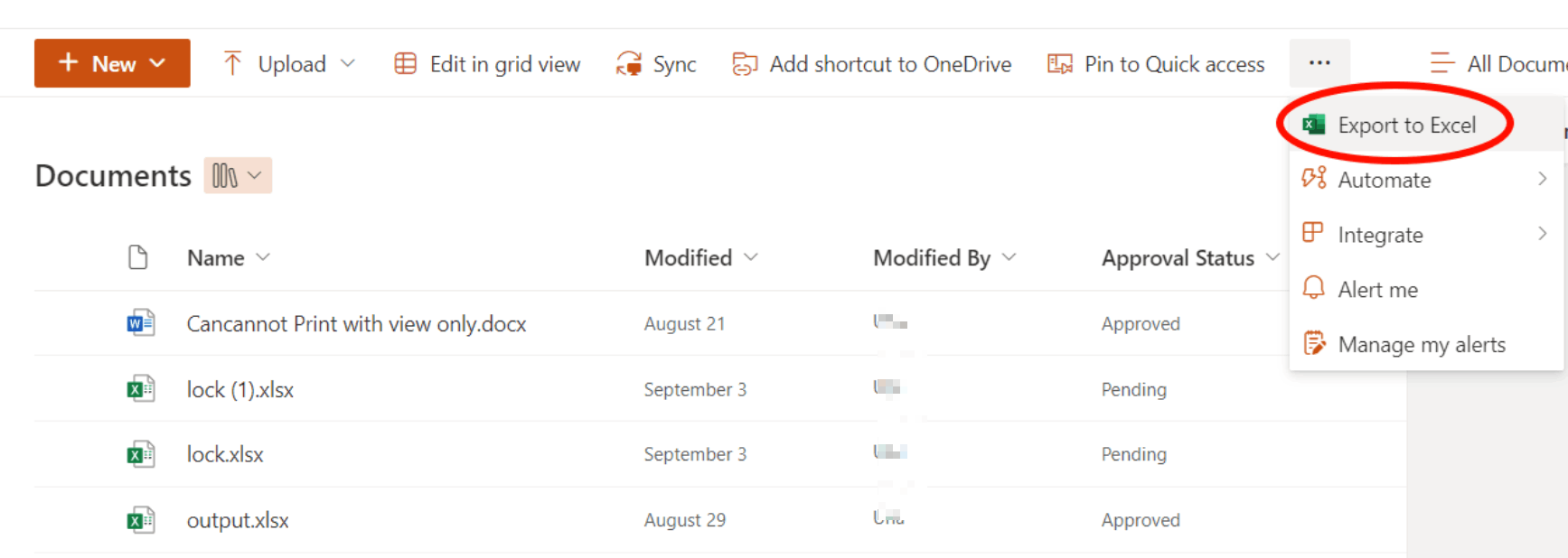 SharePoint Document Baseline Log - Microsoft Q&A