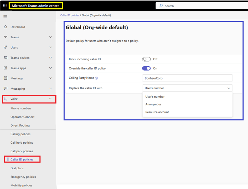 Teams Meeting Caller ID Name - Microsoft Q&A