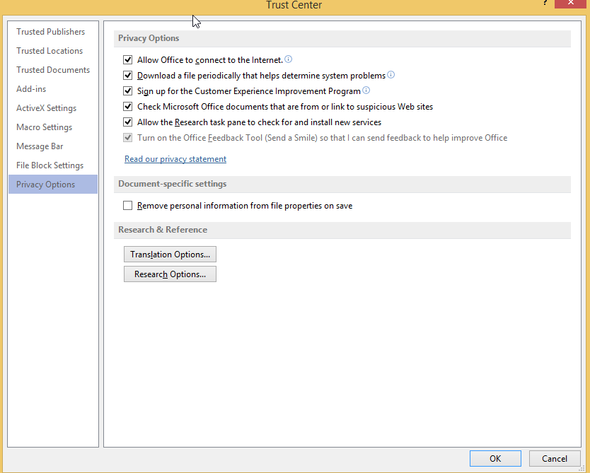 Visio 2013 Professional - Cannot connect to online services such as ...