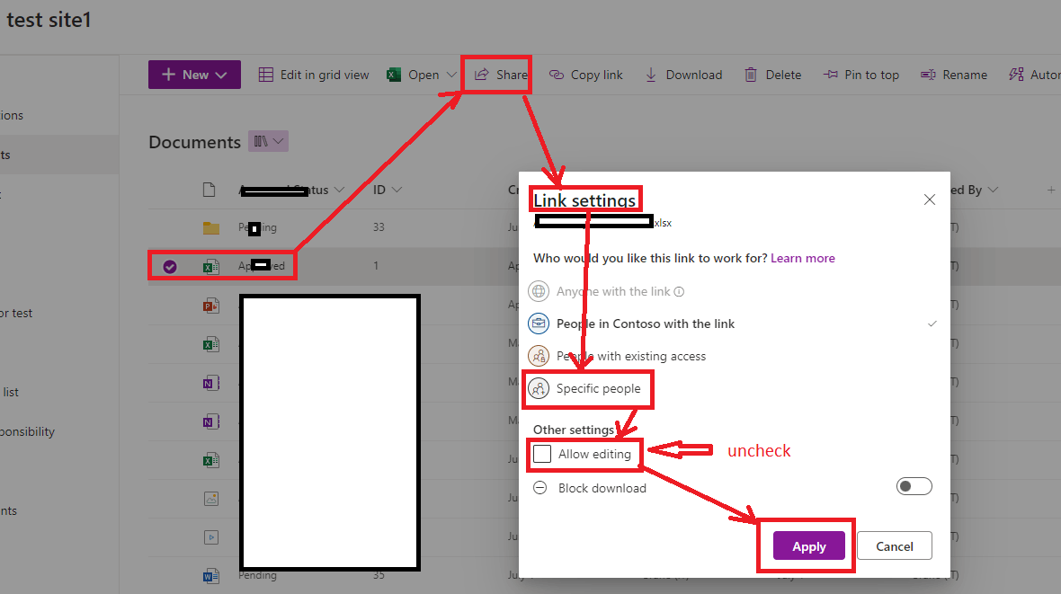 Share file to person outside of organization - Microsoft Q&A