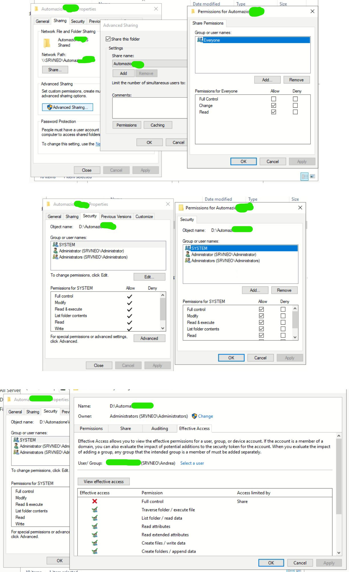 Problem in accessing a folder - Microsoft Q&A