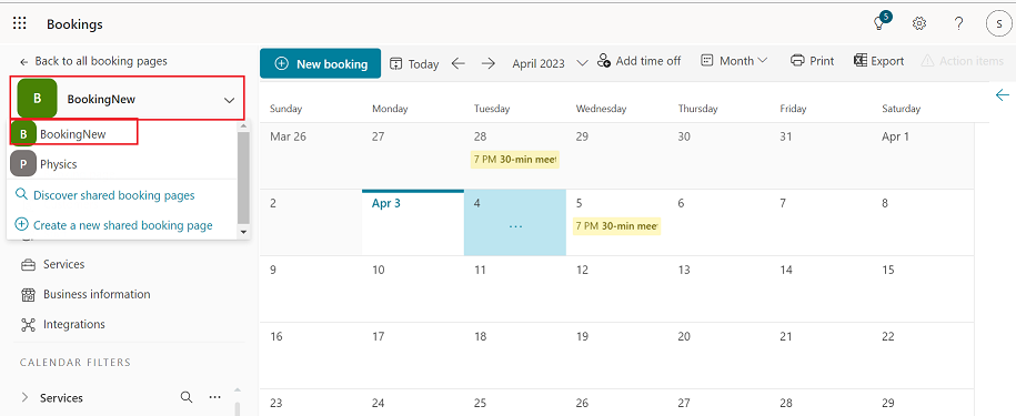 Why might Appointments not be showing after being created through Graph ...