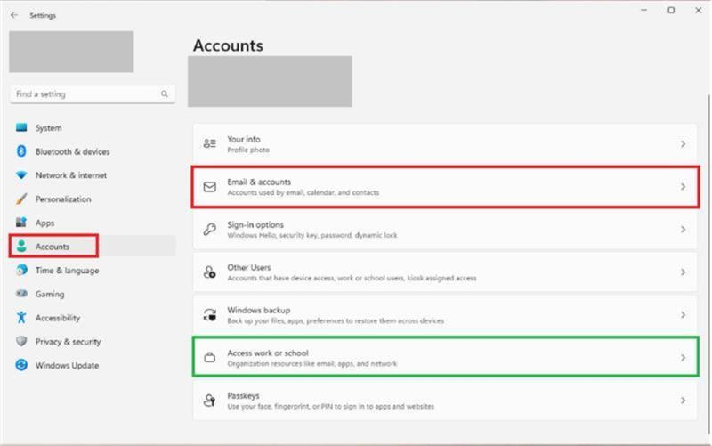 How do i fix personal account to not act like primary account for my ...