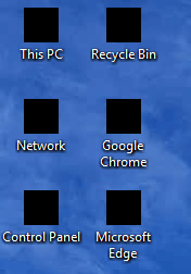Why are all default icons now black after updating? - Microsoft Q&A