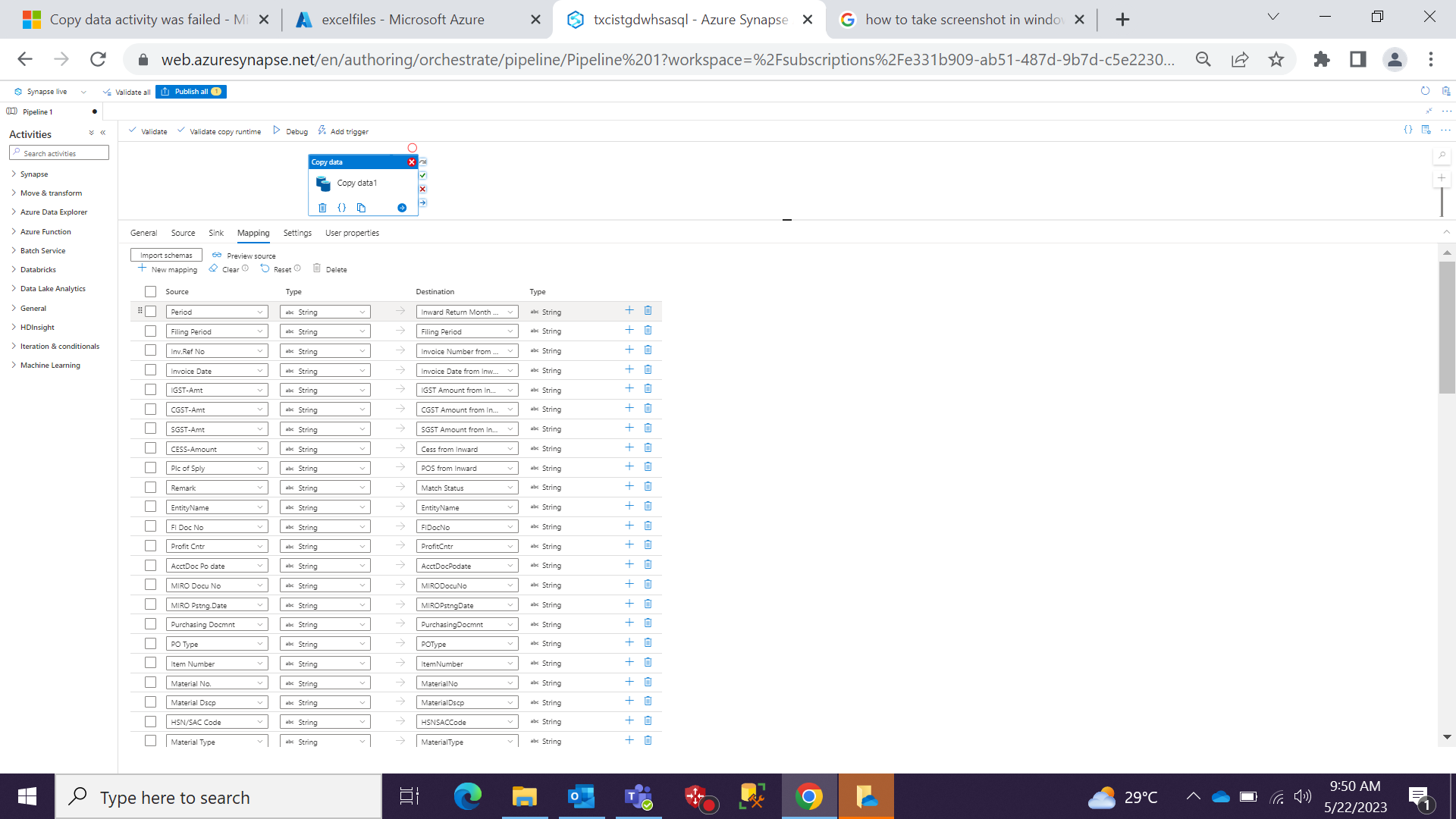 Copy Data Activity Was Failed Microsoft Qanda 