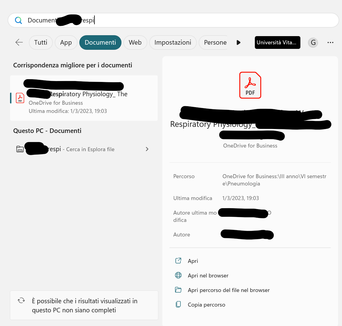Windows Search bar opens OneDrive-located PDFs in the browser instead ...
