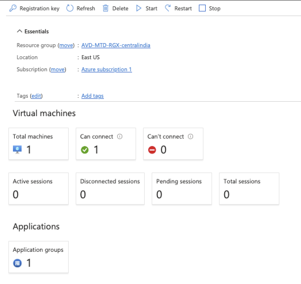 Moved VM not showing in AVD client after region move - Microsoft Q&A