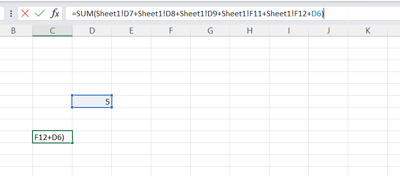 Excel formula not color coding referenced cells - Microsoft Q&A