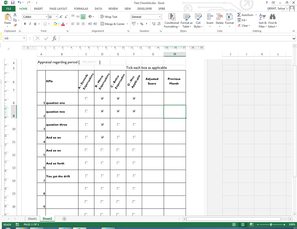Option buttons on Excel - Microsoft Q&A