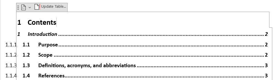 MS Word presents a messed up Table of Contents - Microsoft Q&A