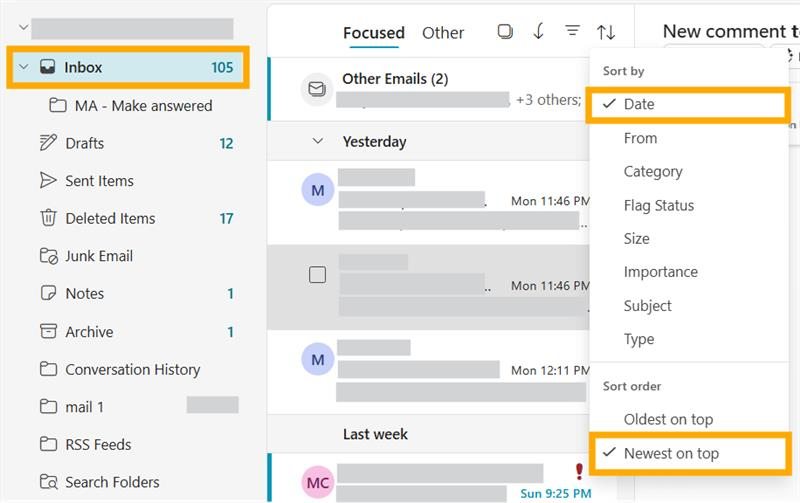 I can't see my email in web based outlook - Microsoft Q&A