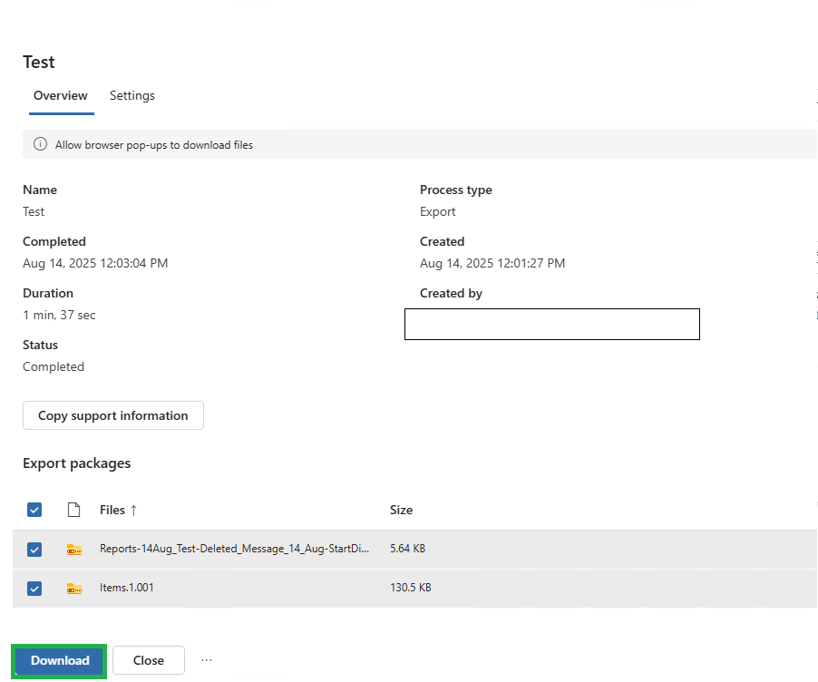 Retrieving or tracing messages - Microsoft Q&A