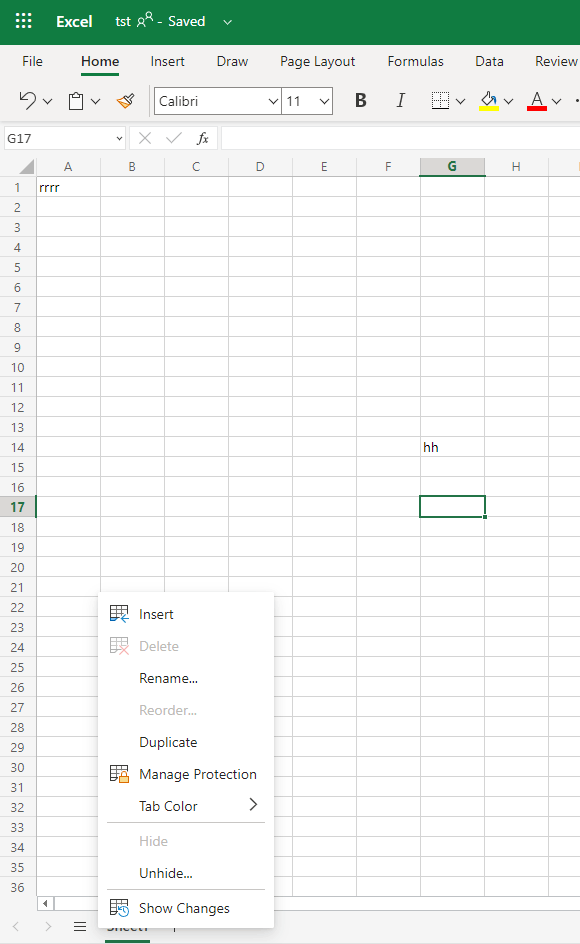 excel web app sheet is password protected but when you open in desktop ...