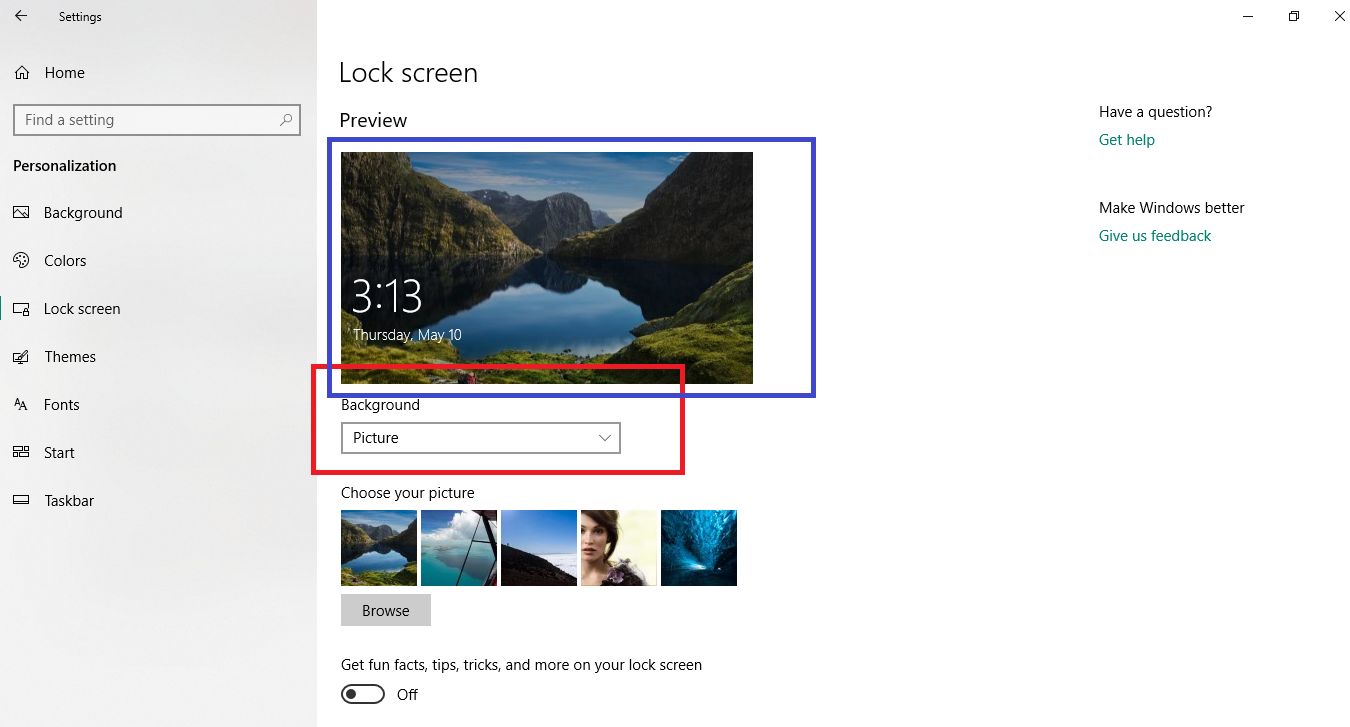 Windows spotlight for lock screen background not working - Microsoft Q&A
