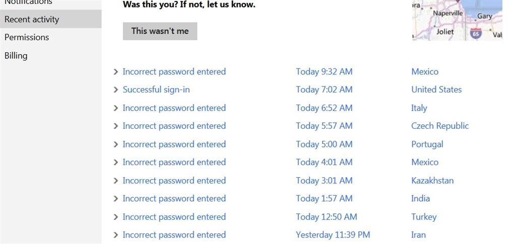 'Incorrect password entered' for ALL over? - Microsoft Q&A