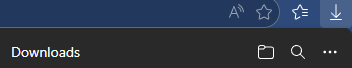 Edge Downloads Pin button is missing - Microsoft Q&A