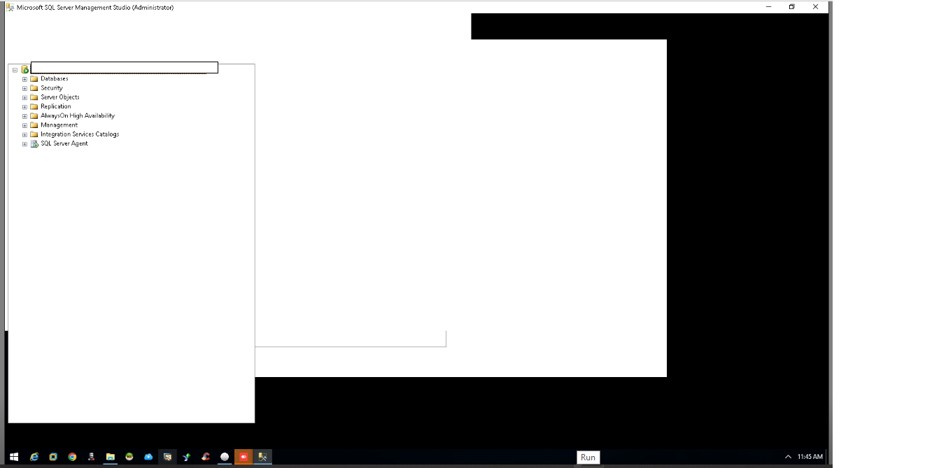 Sql Studio No Interface Display Microsoft Q A
