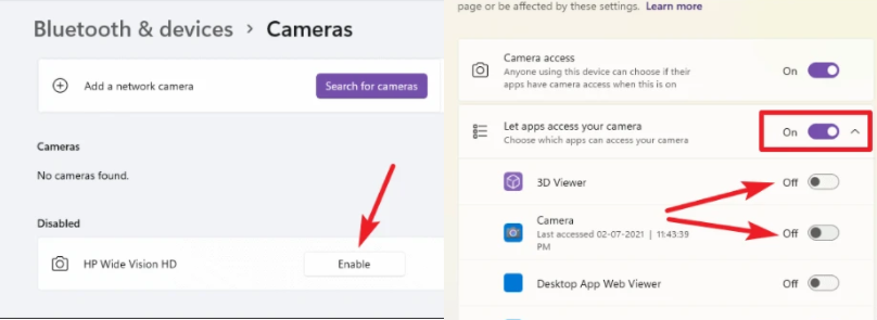 (LENOVO) Camera locked on Windows 11 (Camera app and other apps that ...