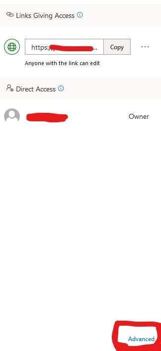 Manage access to shared Word documents: links giving access vs. direct access - Microsoft Q&A