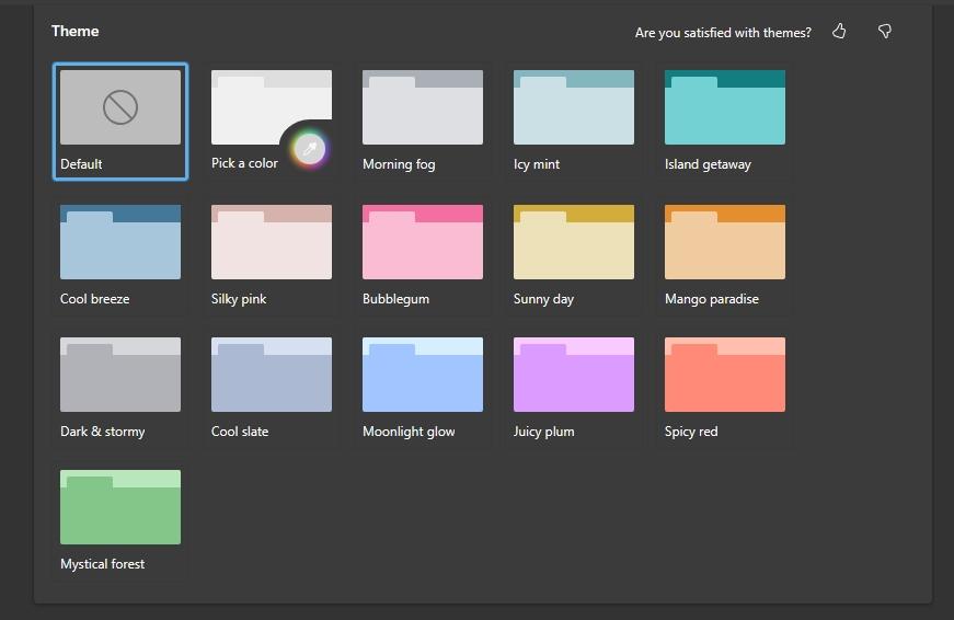 why no options for edge://flags/#edge-color-theme-picker ? Browser edge ...