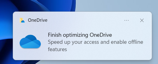 Strange OneDrive Notification - Microsoft Q&A