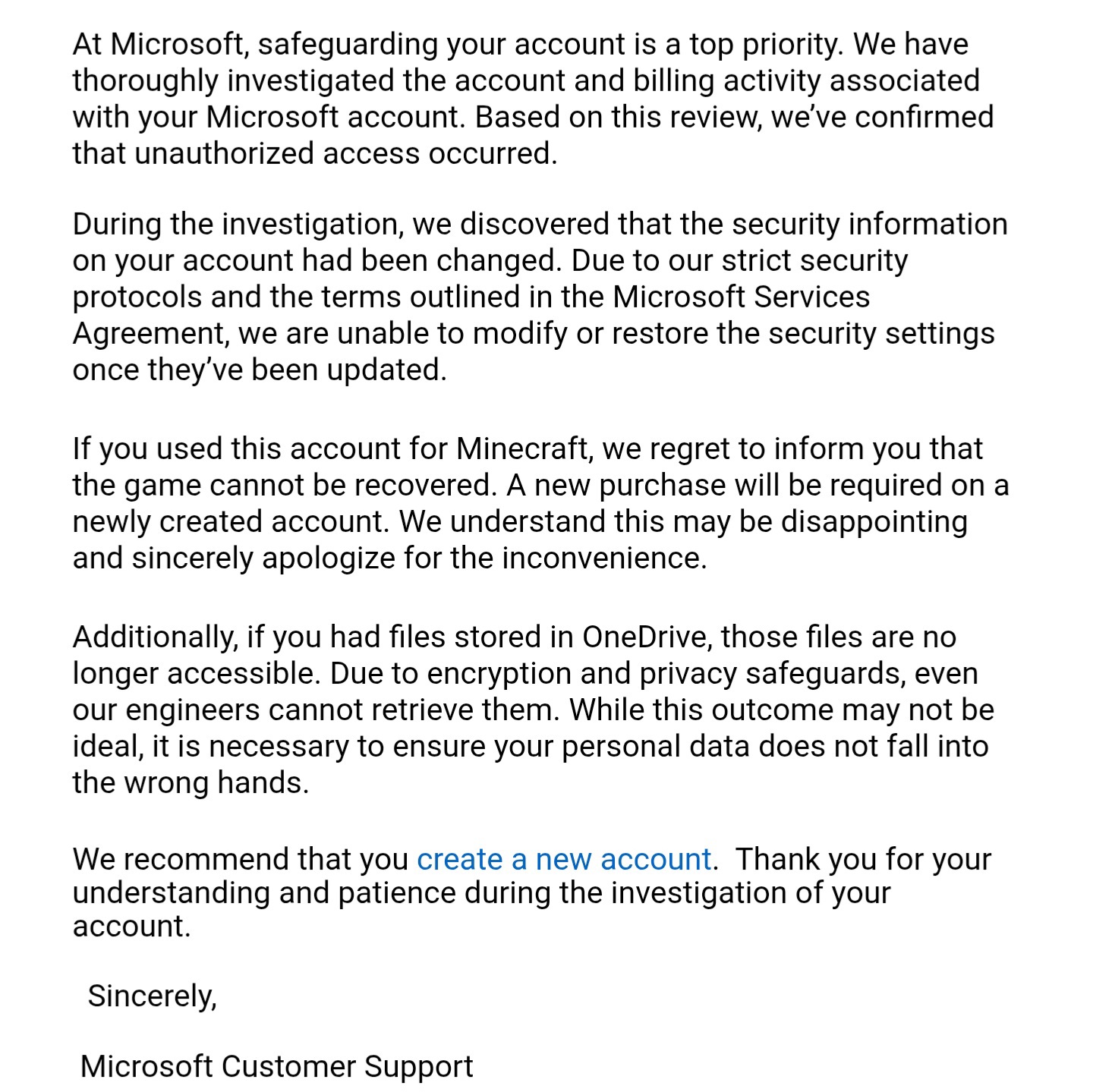 Account recovery of compromised account - Microsoft Q&A