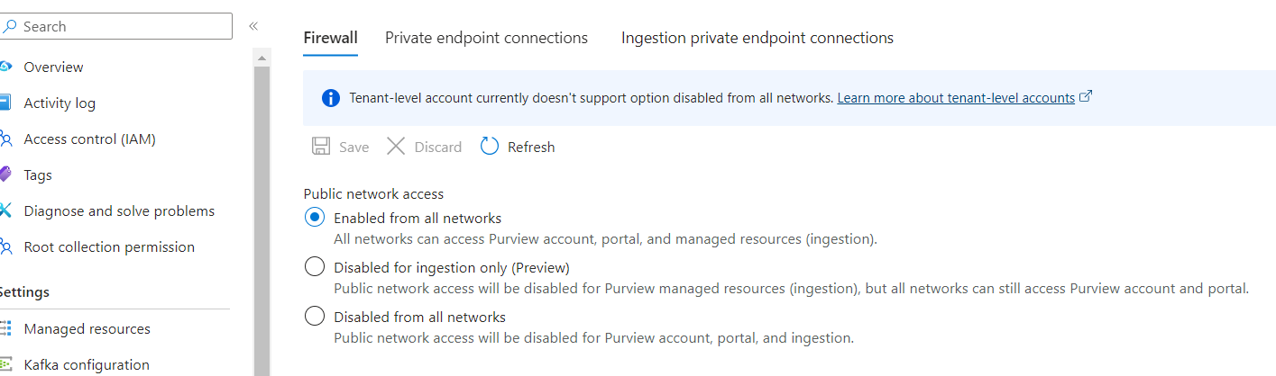 Scanned the On premises SQL Server, the scan is successful and assets ...