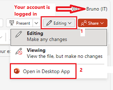 Unable to edit SharePoint Powerpoint via "Open in Desktop" feature ...
