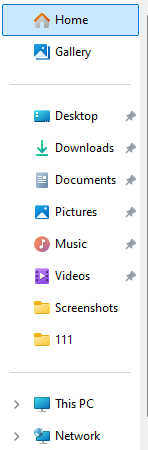 How can I put the Quick Access back in the left hand pane in File ...