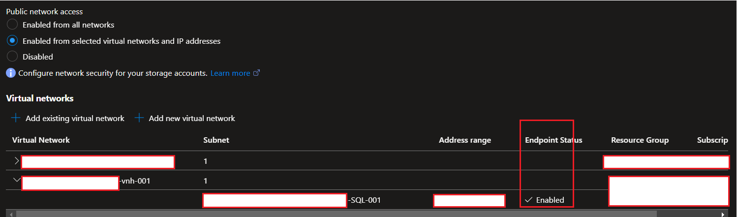 PaaS to PaaS communication is not working via Service Endpoint - Microsoft Q&A