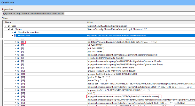 Wanted: Example of using ASP.NET inside Azure Function for Role Based ...