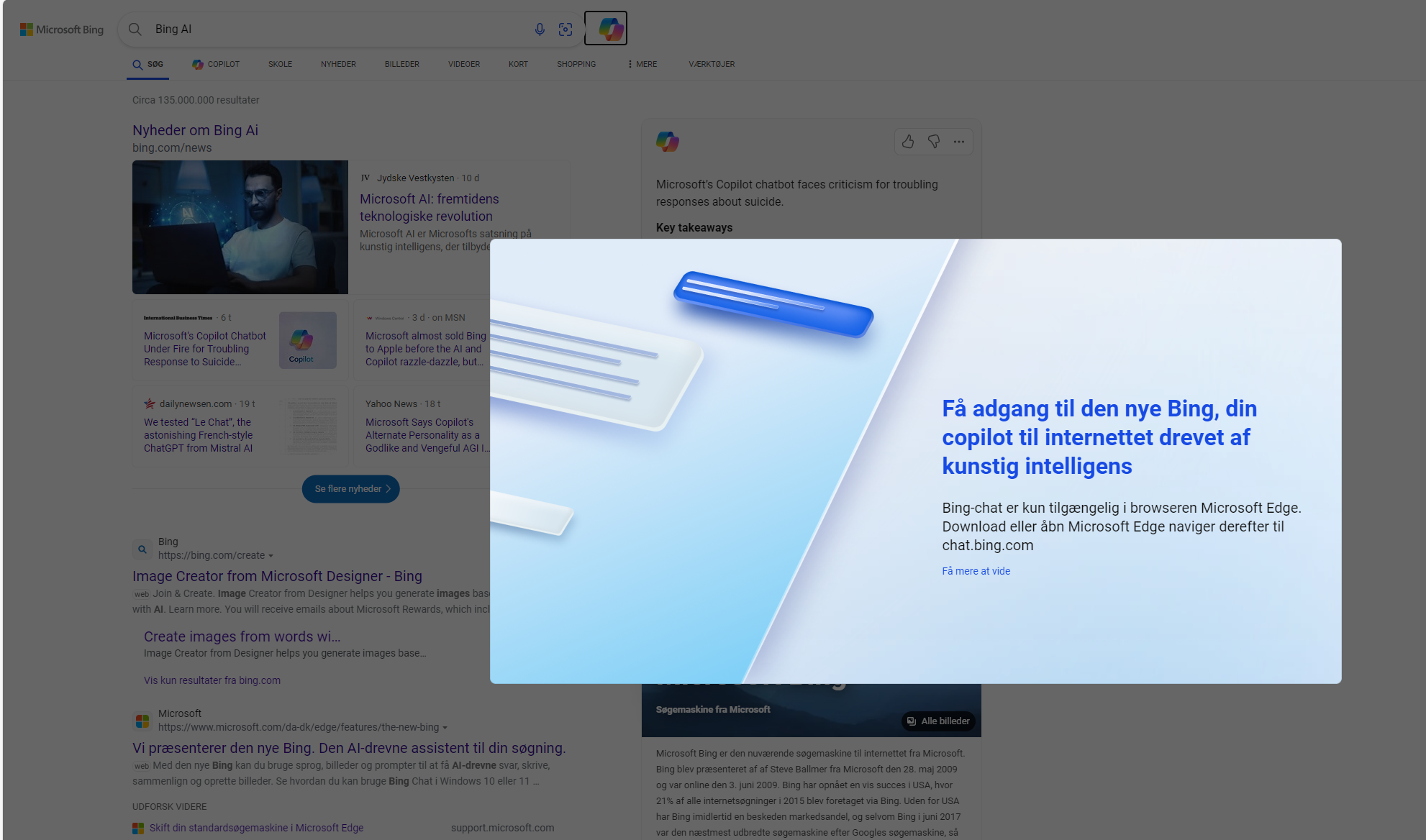 Why does Copilot in Edge, say I need Edge - Microsoft Q&A