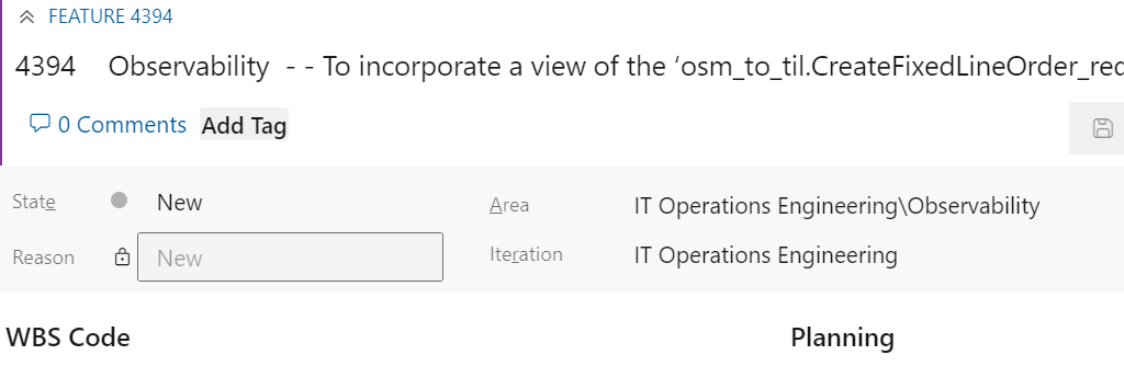 Not able to assign work items like features user stories as not seeing ...