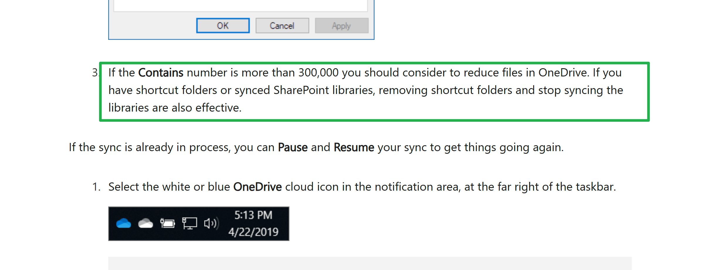 Onedrive Sync issue - Microsoft Q&A