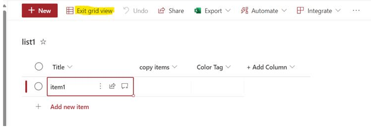Sharepoint List: Unable to Edit/Delete Collumn - Microsoft Q&A