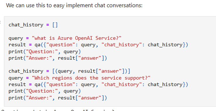 Private data chat on Langchain - Microsoft Q&A
