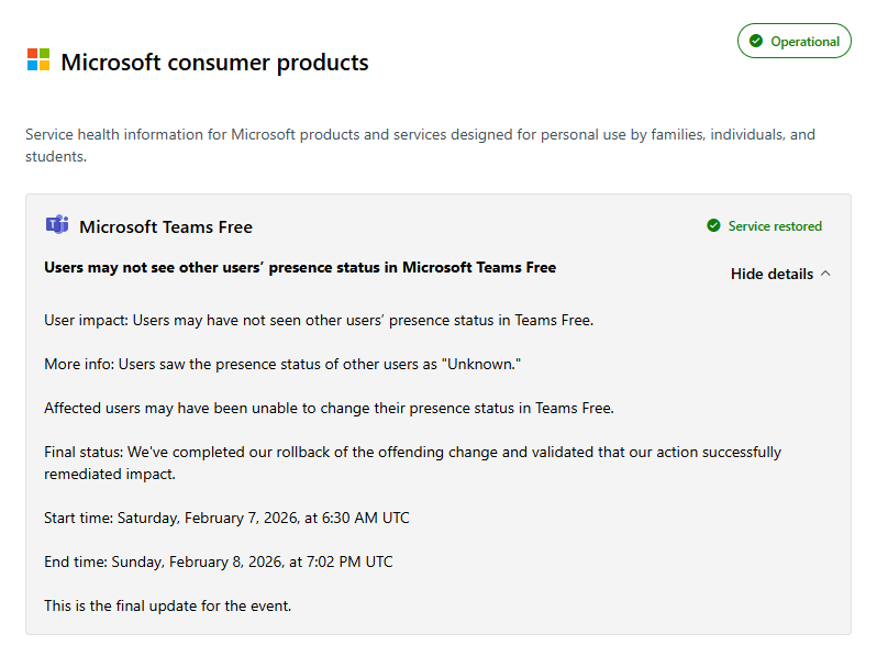 Why I cannot change my status from"status unknown" to available? I was ...