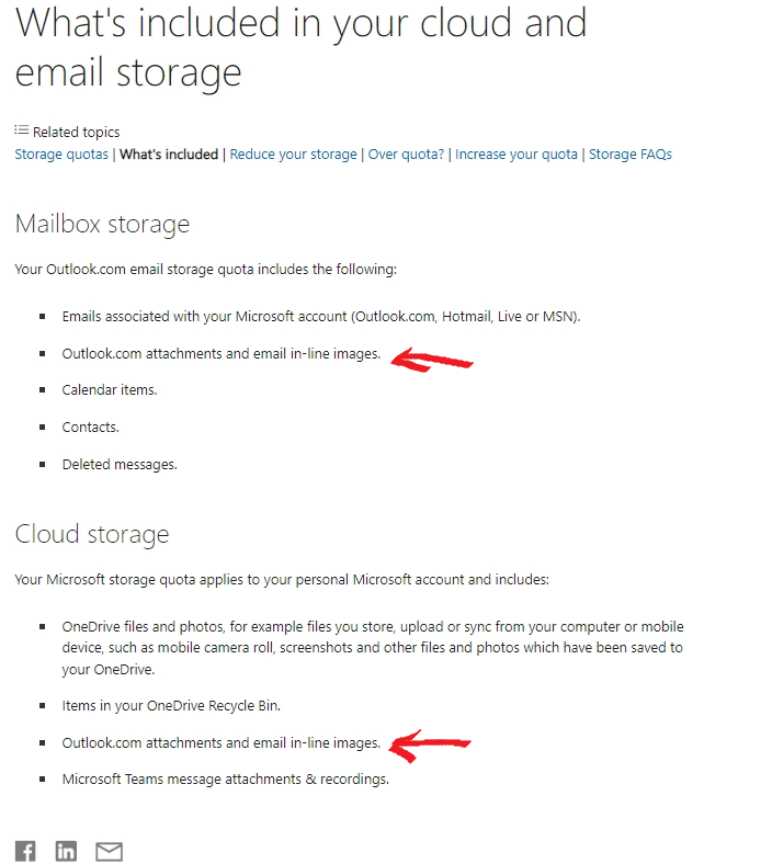 Why are Outlook attachments stored in the storage for OneDrive rather ...