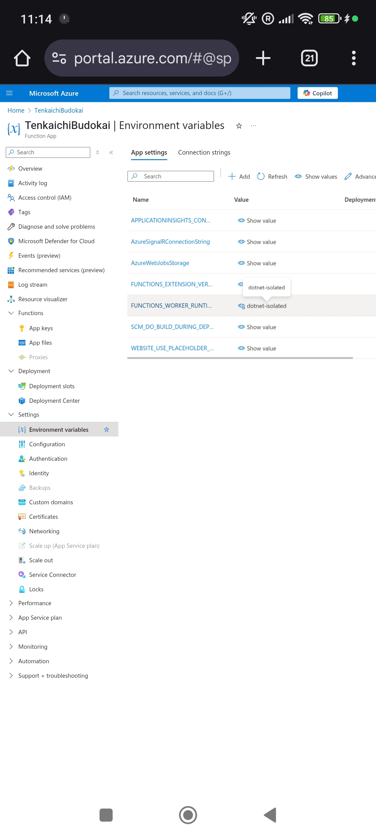 Why do we have AZFD0013 warning for our Azure Functions (isolated model ... Why do we have AZFD0013 warning for our Azure Functions (isolated model ...