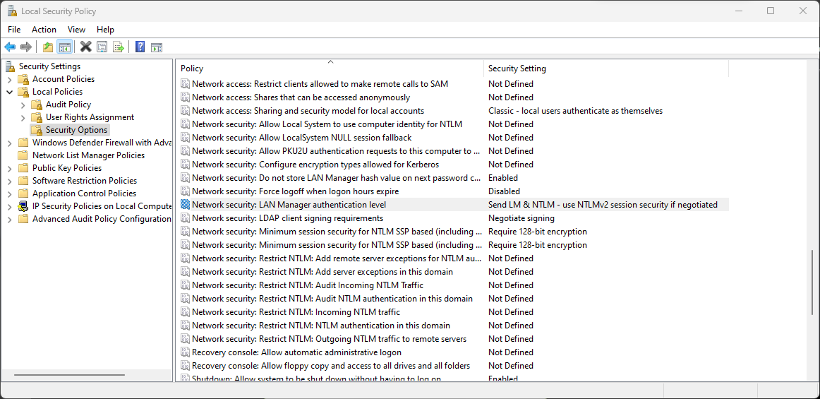 Windows 11 22H2 Critical RDP Issue "Your credentials did not work ...