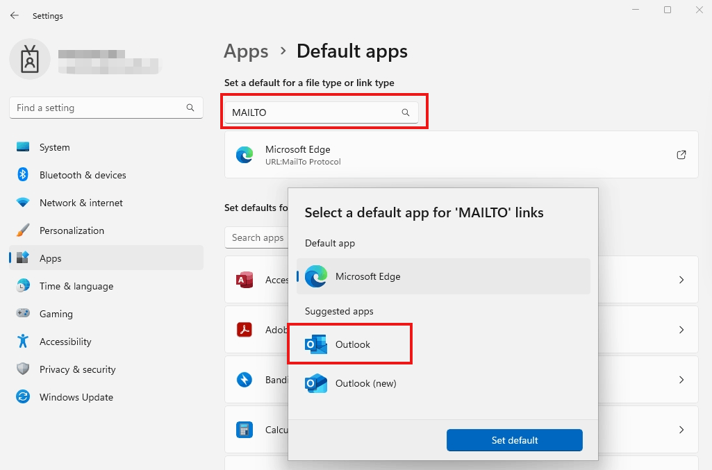 outlook email desktop shortcut icon - Microsoft Q&A