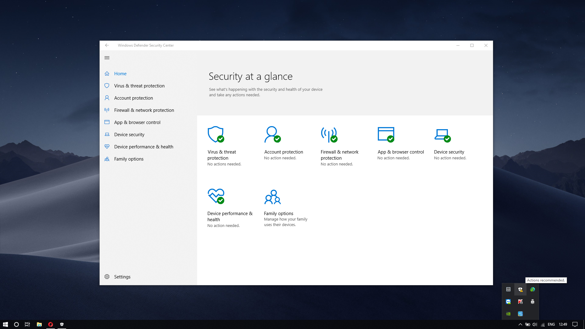 windows defender security center ขึ้นเครื่องหมายตกใจ - คำถามคำตอบของ ...