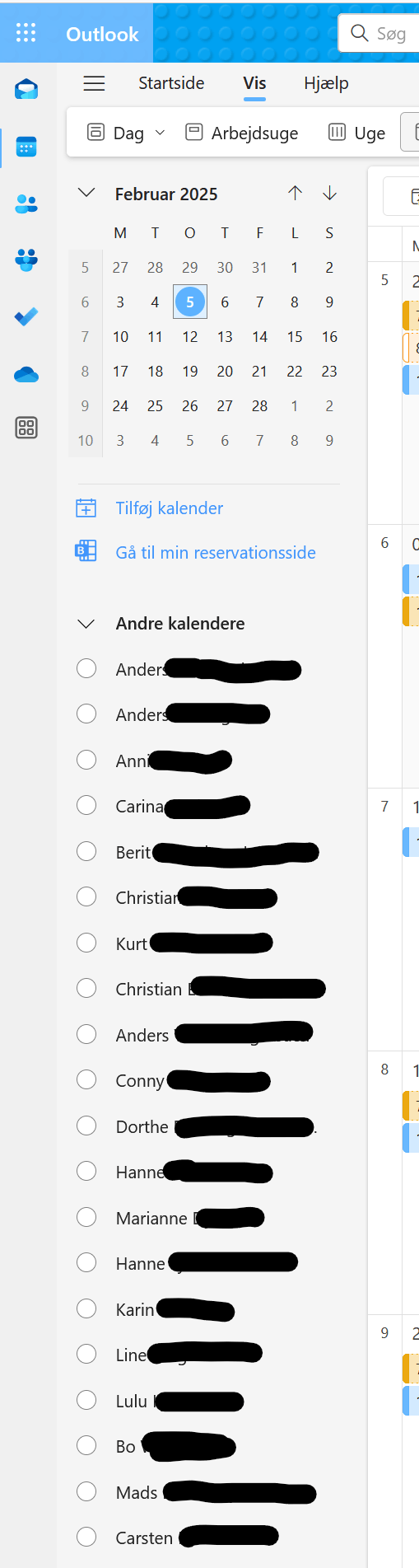 Calender on Outlook web - Microsoft Q&A