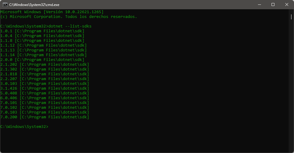 Visual Studio 17.4.5 no older net core targeting - Microsoft Q&A