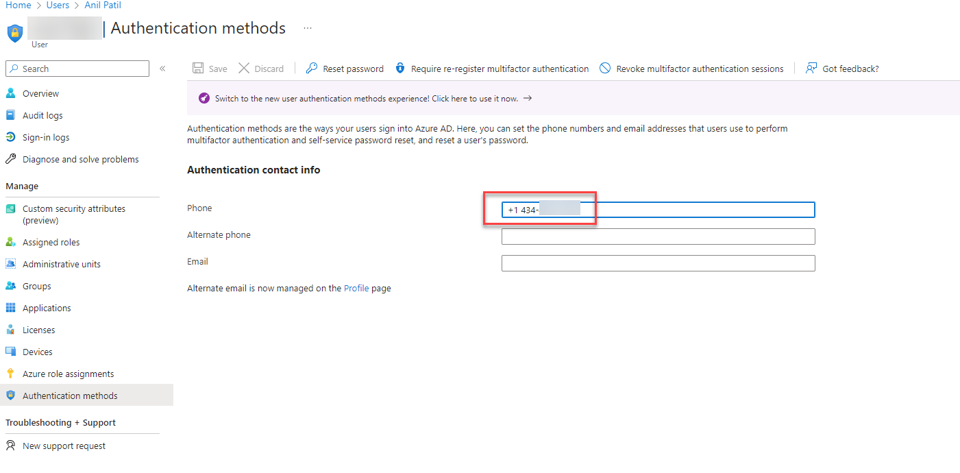 How to Bulk Edit User 'Authentication Methods' - Microsoft Q&A