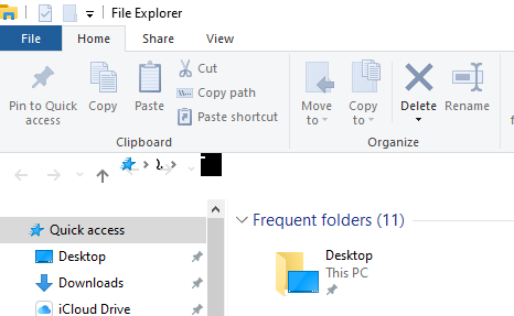 Explorer location bar is buggy - Microsoft Q&A
